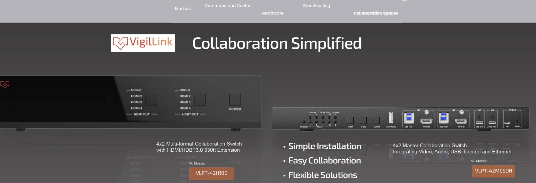 VigilLink Presentation Switchers — Sewell Direct