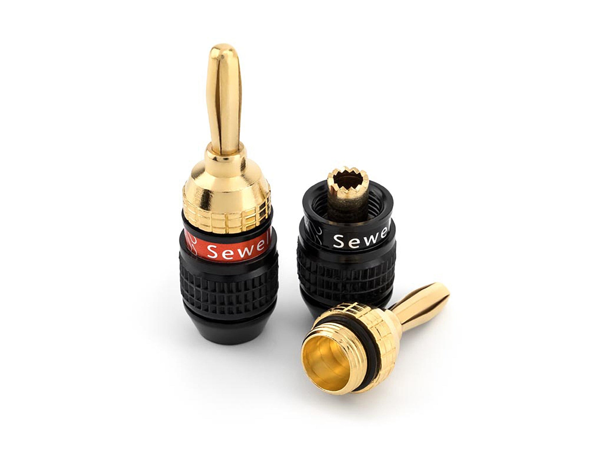 Banana Plugs | Flex Pin Connectors | Speaker Wire - Sewell — Sewell Direct