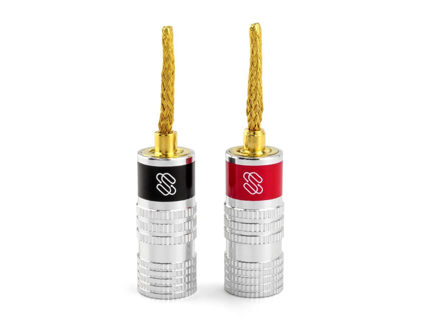 Silverback Flex Pin Speaker Connectors by Sewell | Dual Screw Gold ...