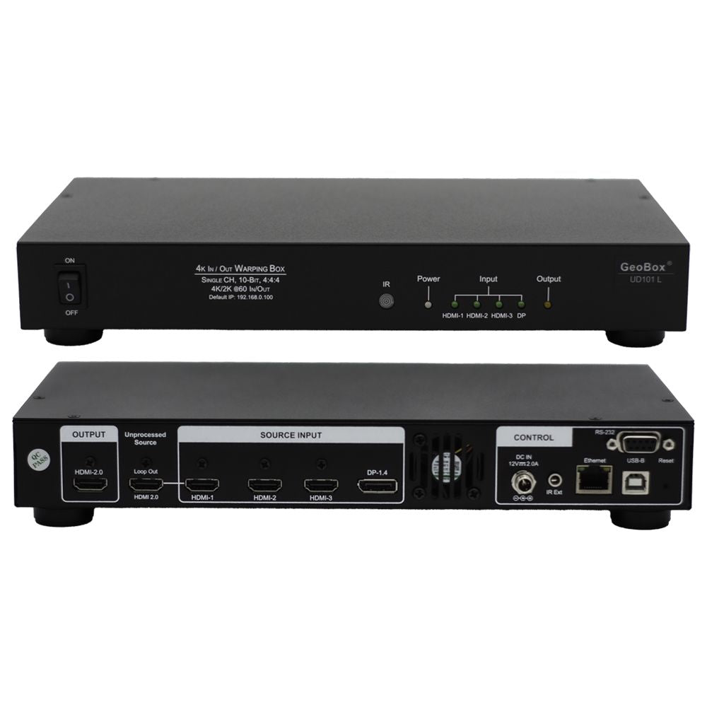 Vigillink, 1G JPEG2000 4K60 4:4:4 AVoIP Receiver w/Videowall Processin ...