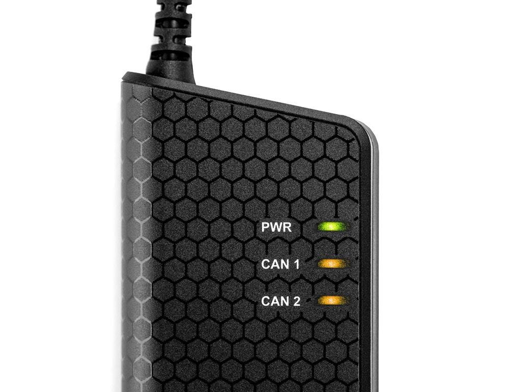 Kvaser USBcan Pro 2xHS v2, Dual USB to CAN Bus Interface — Sewell Direct